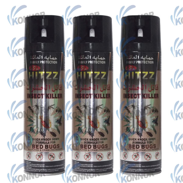 Indoor Insecticide Spray , Household Flying Insect Killer Spray 400ml