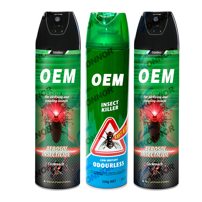 Oil Based Aerosol Insecticide Spray Household 400ML Mosquito Repellent